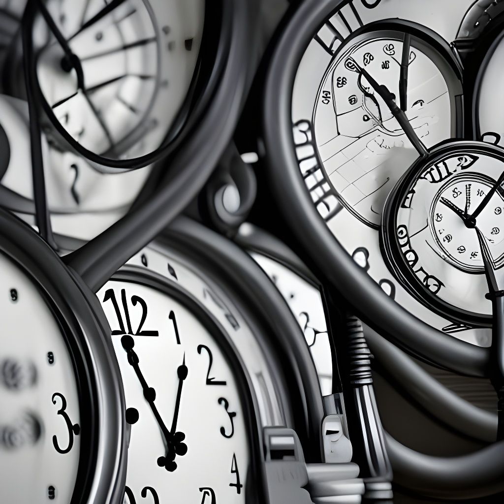 a room with many wall clocks large and small, old and new, extreme ...