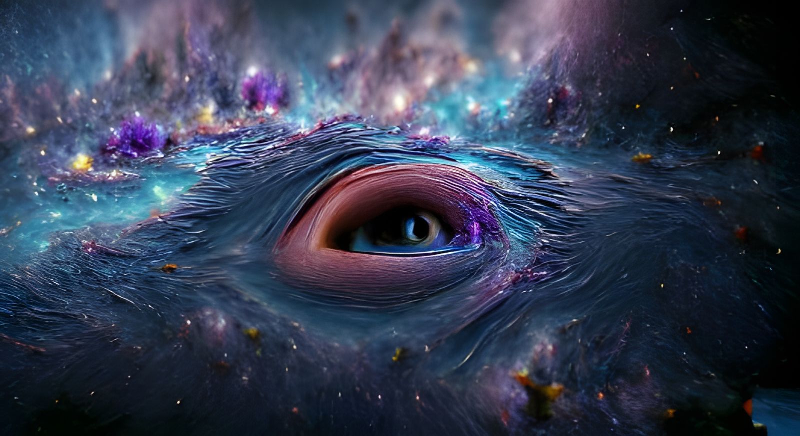 The Eye Of The universe - AI Generated Artwork - NightCafe Creator