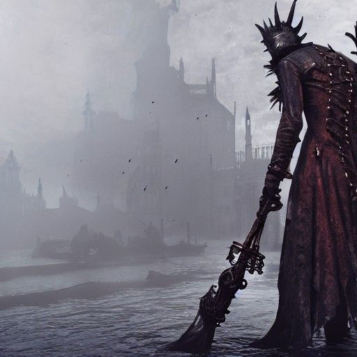 Under water, steam punk, Bloodborne, octane render, eldrich - AI ...