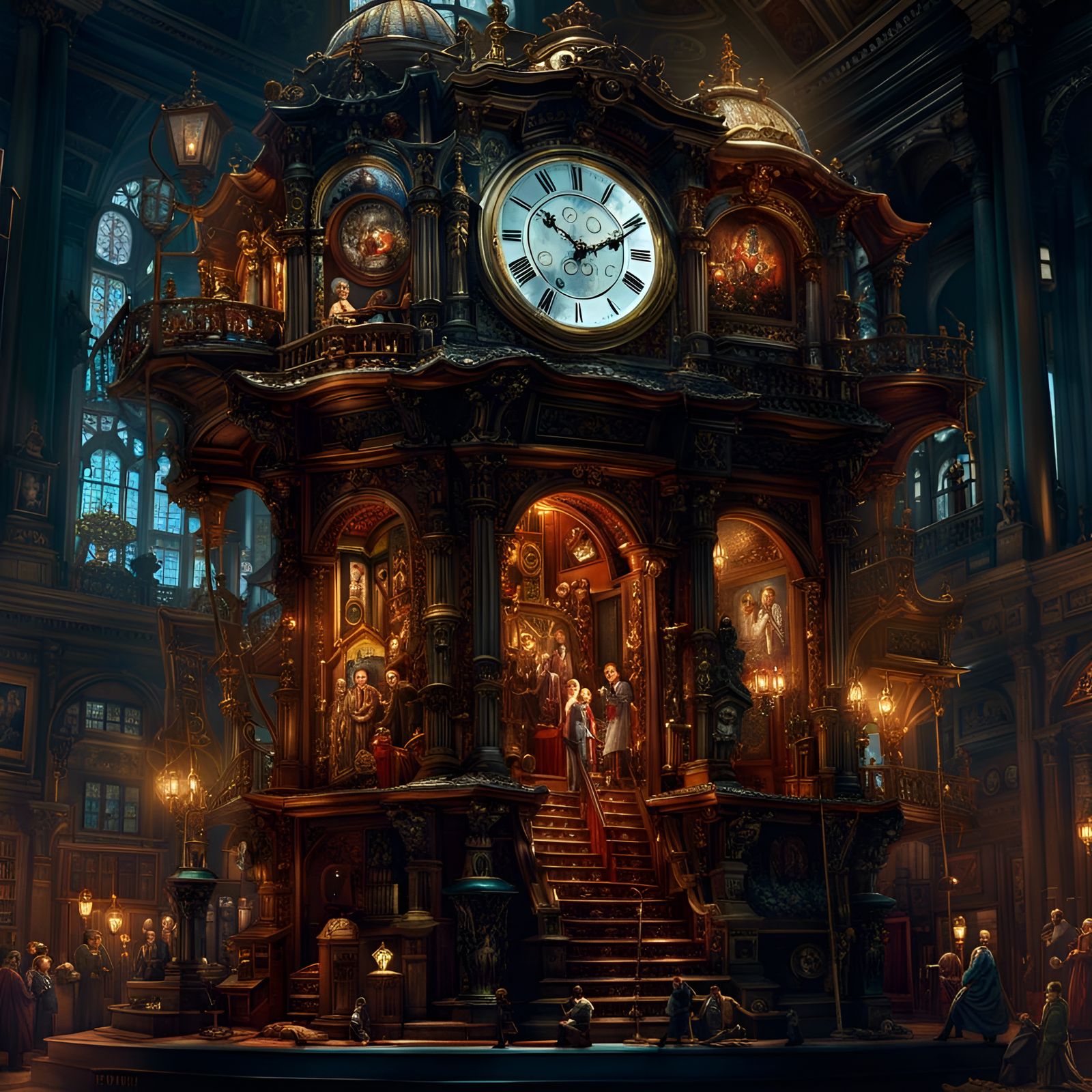 life by clockwork - AI Generated Artwork - NightCafe Creator