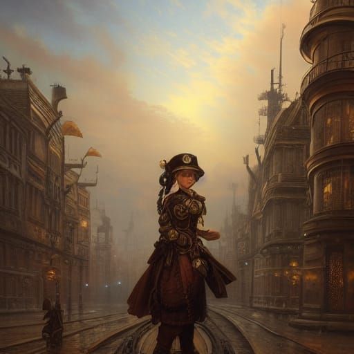 oil steampunk style - AI Generated Artwork - NightCafe Creator