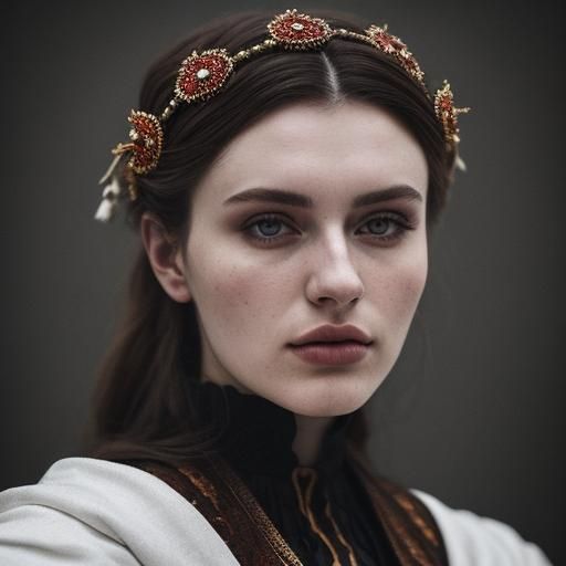 Milaka Tashkuva (Мілака Ташкува), Woman from Bagnaruska 🇧🇾. - AI ...