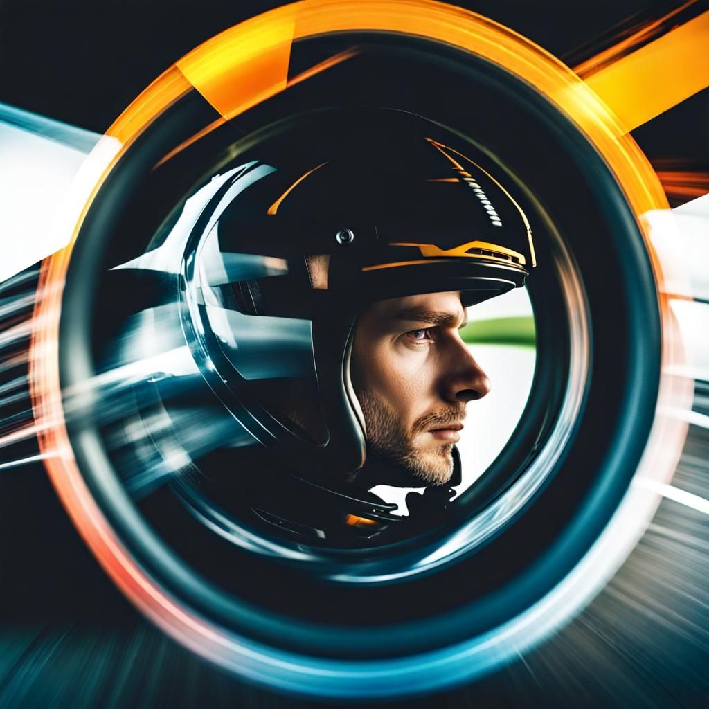 The racer - AI Generated Artwork - NightCafe Creator