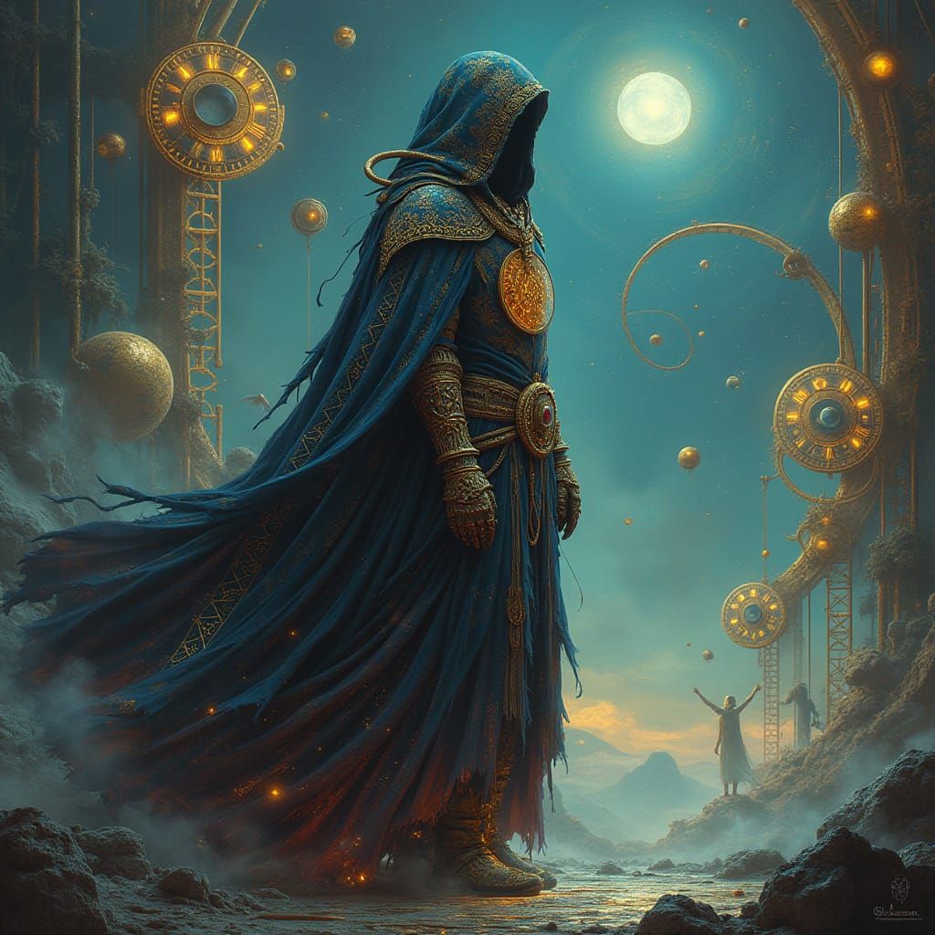 The master of time - Cyberpunk Timekeeper in a Clockwork Uni...