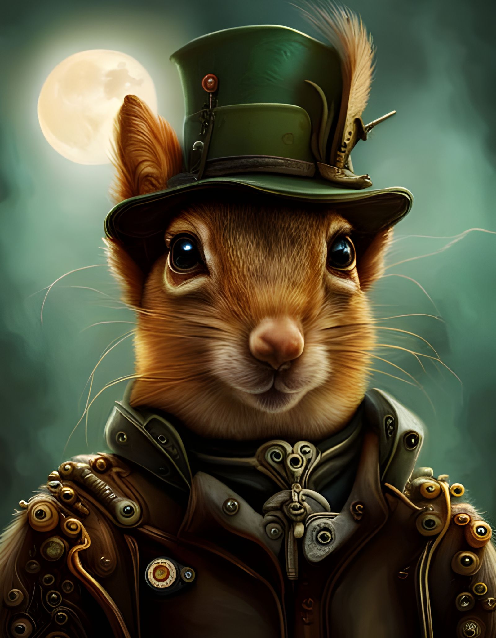 Squirrel wizard - AI Generated Artwork - NightCafe Creator