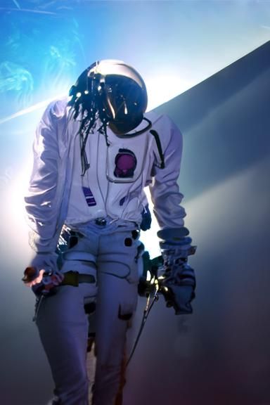 Spacewalker - AI Generated Artwork - NightCafe Creator