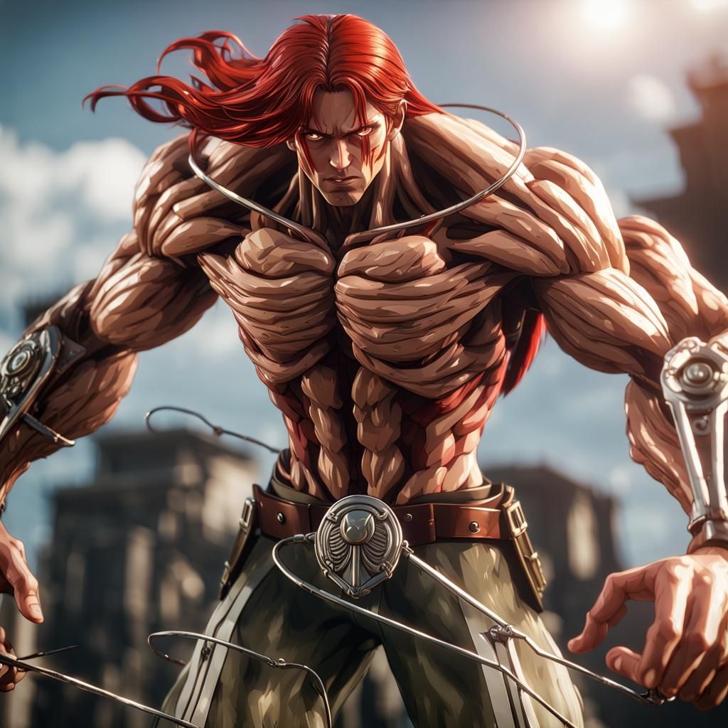 Titan from AoT - AI Generated Artwork - NightCafe Creator