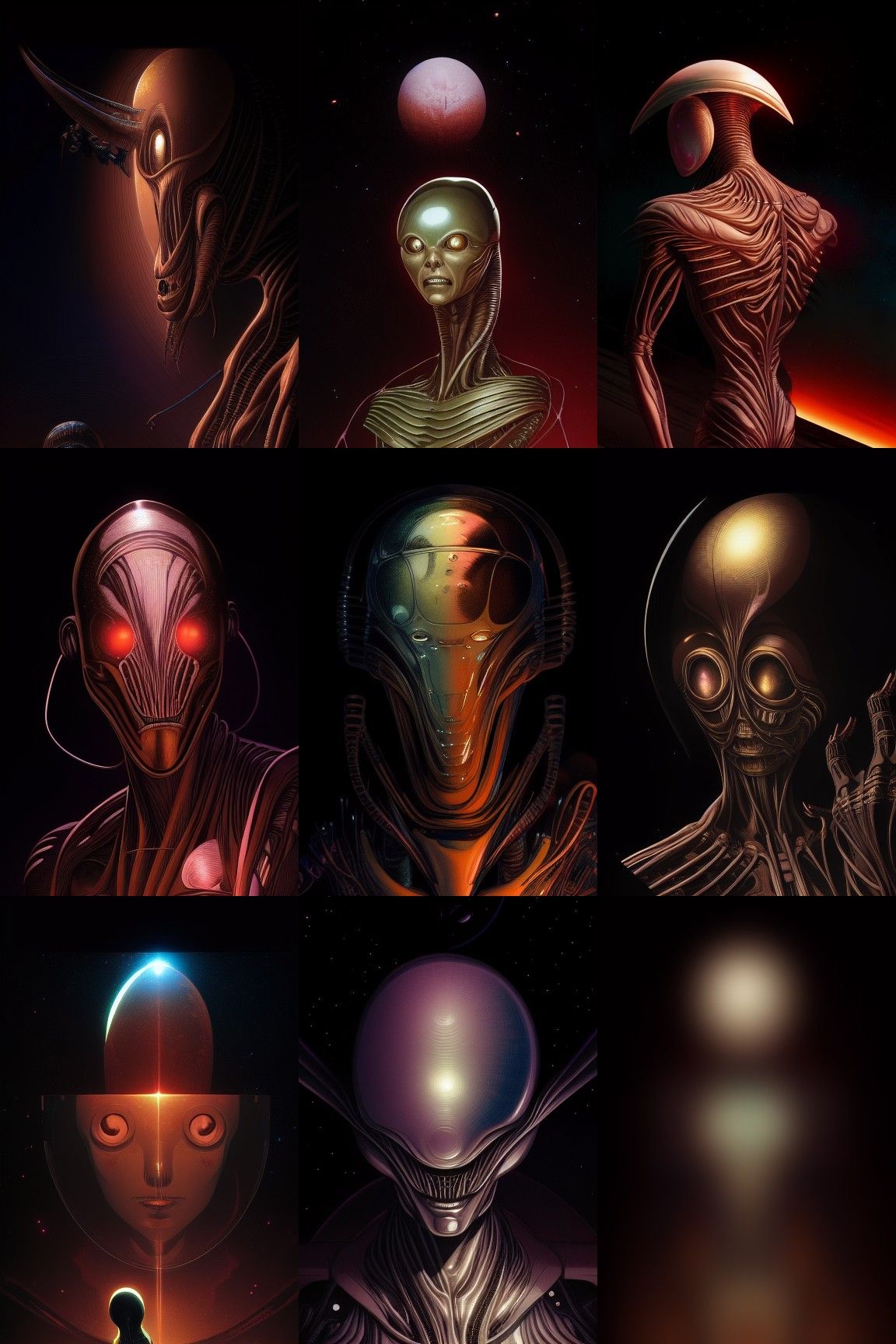 Alien - AI Generated Artwork - NightCafe Creator
