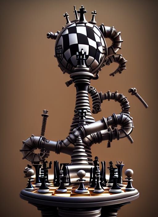 Checkmate - AI Generated Artwork - NightCafe Creator
