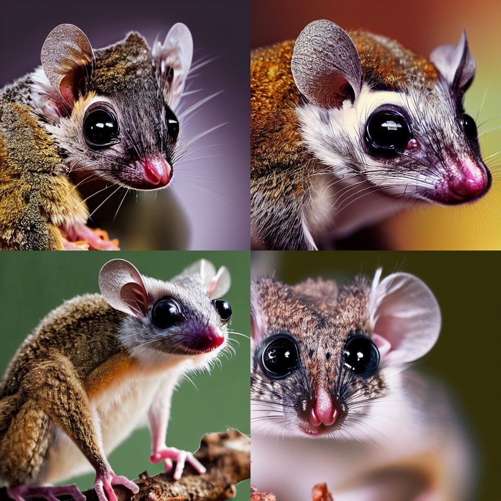 Mouse Lemurs - AI Generated Artwork - NightCafe Creator
