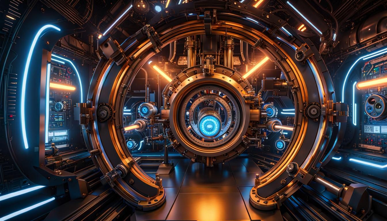 Reactor Core - AI Generated Artwork - NightCafe Creator