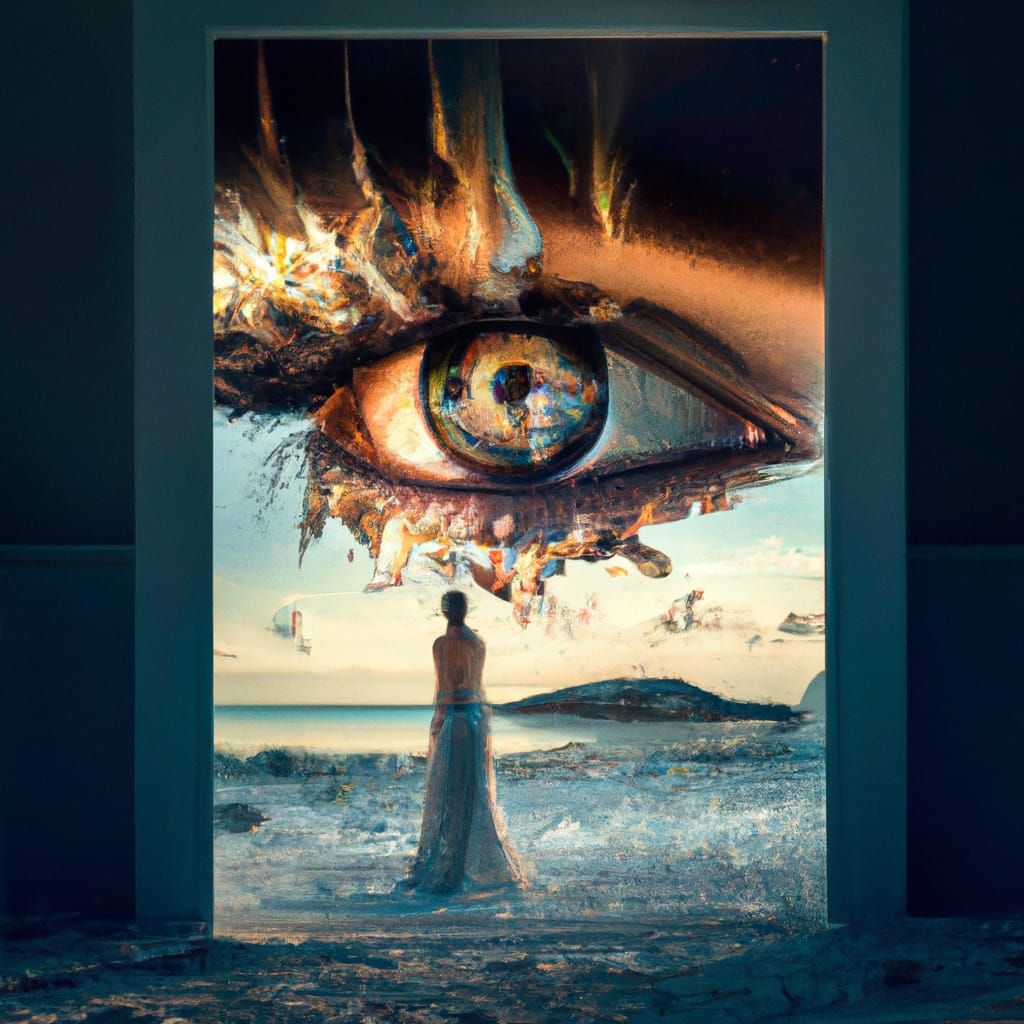 Eyes are the window of the soul - AI Generated Artwork - NightCafe Creator