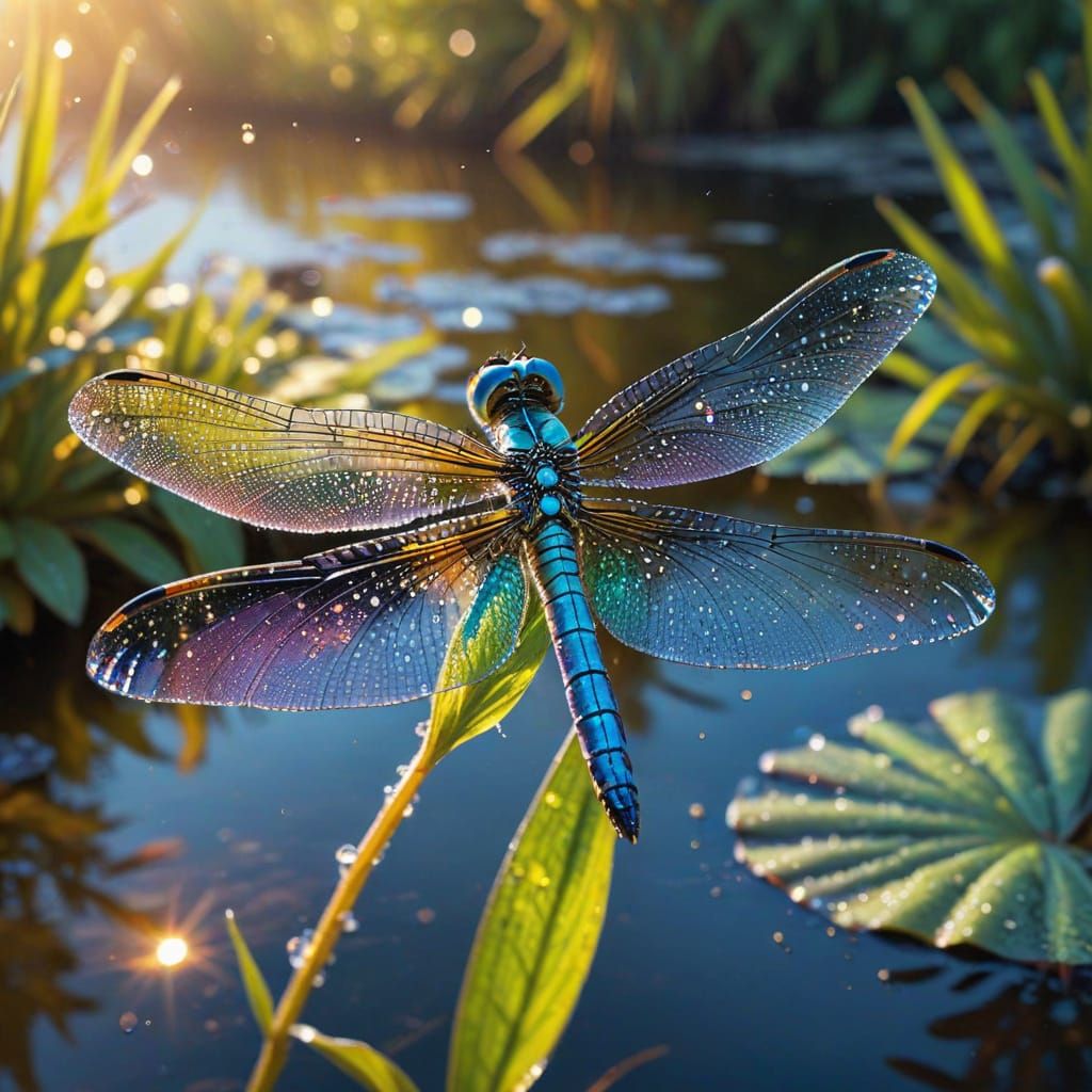 Pond Dragonfly - Pond Dragonfly