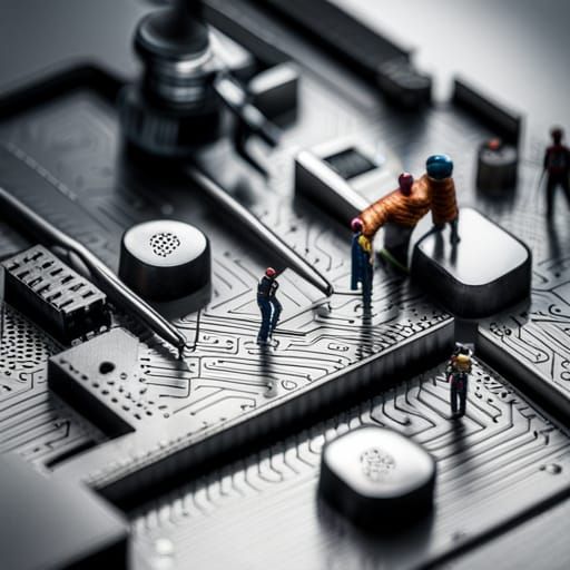 Trapped in our computers 🖥️ - AI Generated Artwork - NightCafe Creator