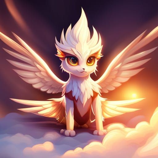 CUTE GRIFFON - AI Generated Artwork - NightCafe Creator