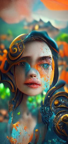 A Nightcafe portrait - AI Generated Artwork - NightCafe Creator