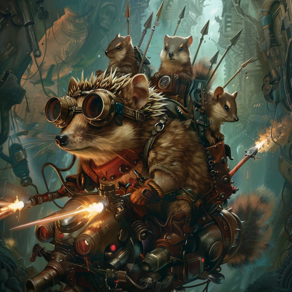 Nature strikes back - AI Generated Artwork - NightCafe Creator