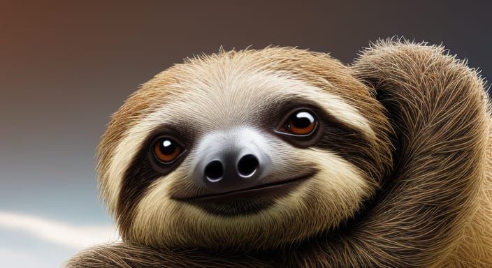 Sloth #03 - AI Generated Artwork - NightCafe Creator