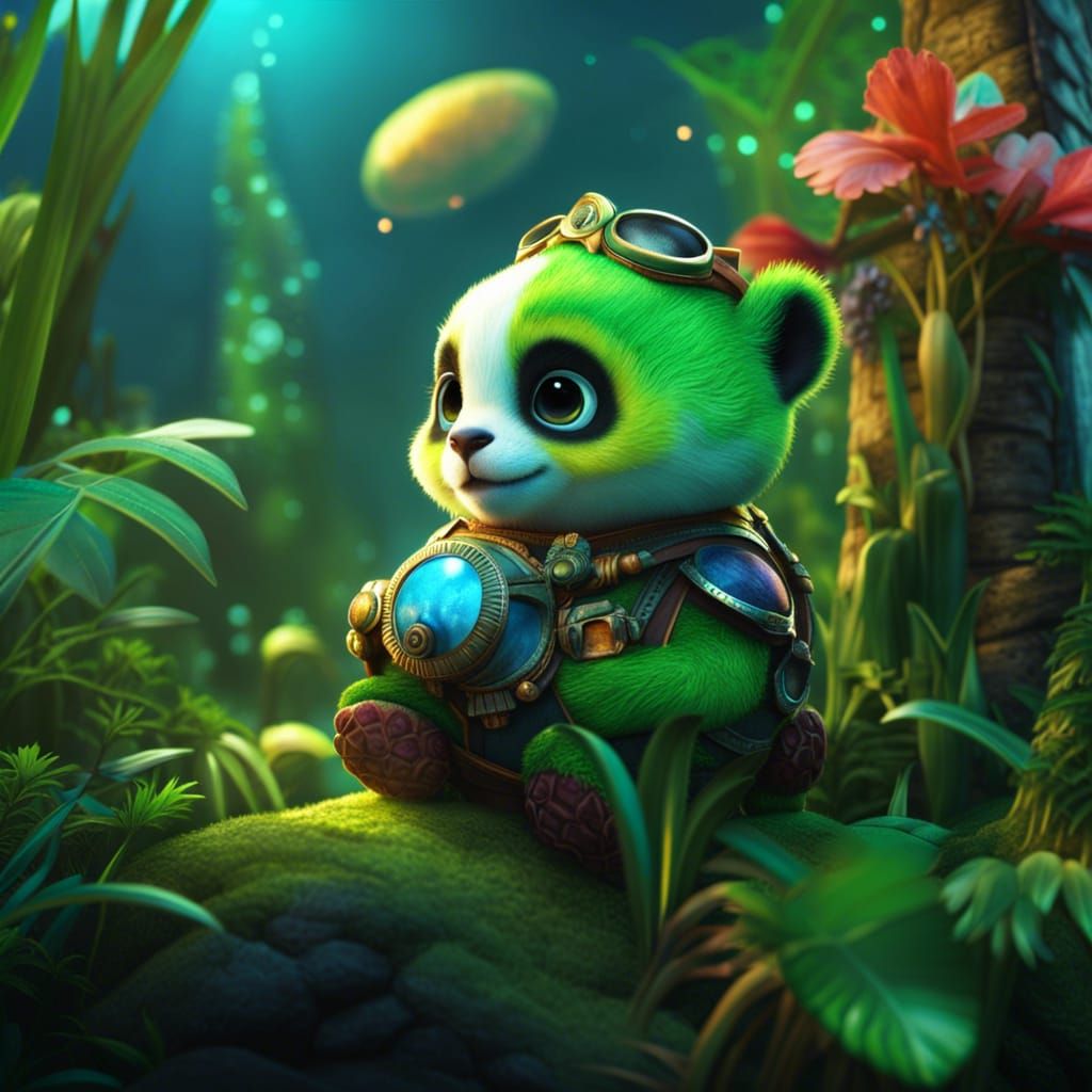 panda - AI Generated Artwork - NightCafe Creator