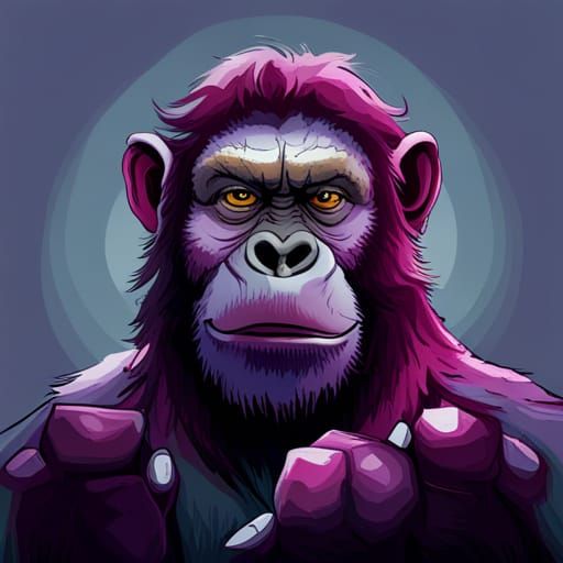 Grape ape - AI Generated Artwork - NightCafe Creator