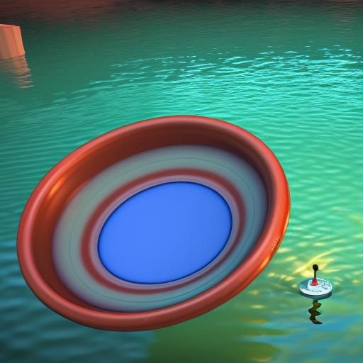 Epic disc golf fail - AI Generated Artwork - NightCafe Creator