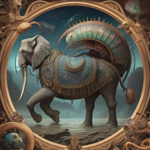 CRYPTID JUMBO DUMBO SHRIMP #5 - AI Generated Artwork - NightCafe Creator