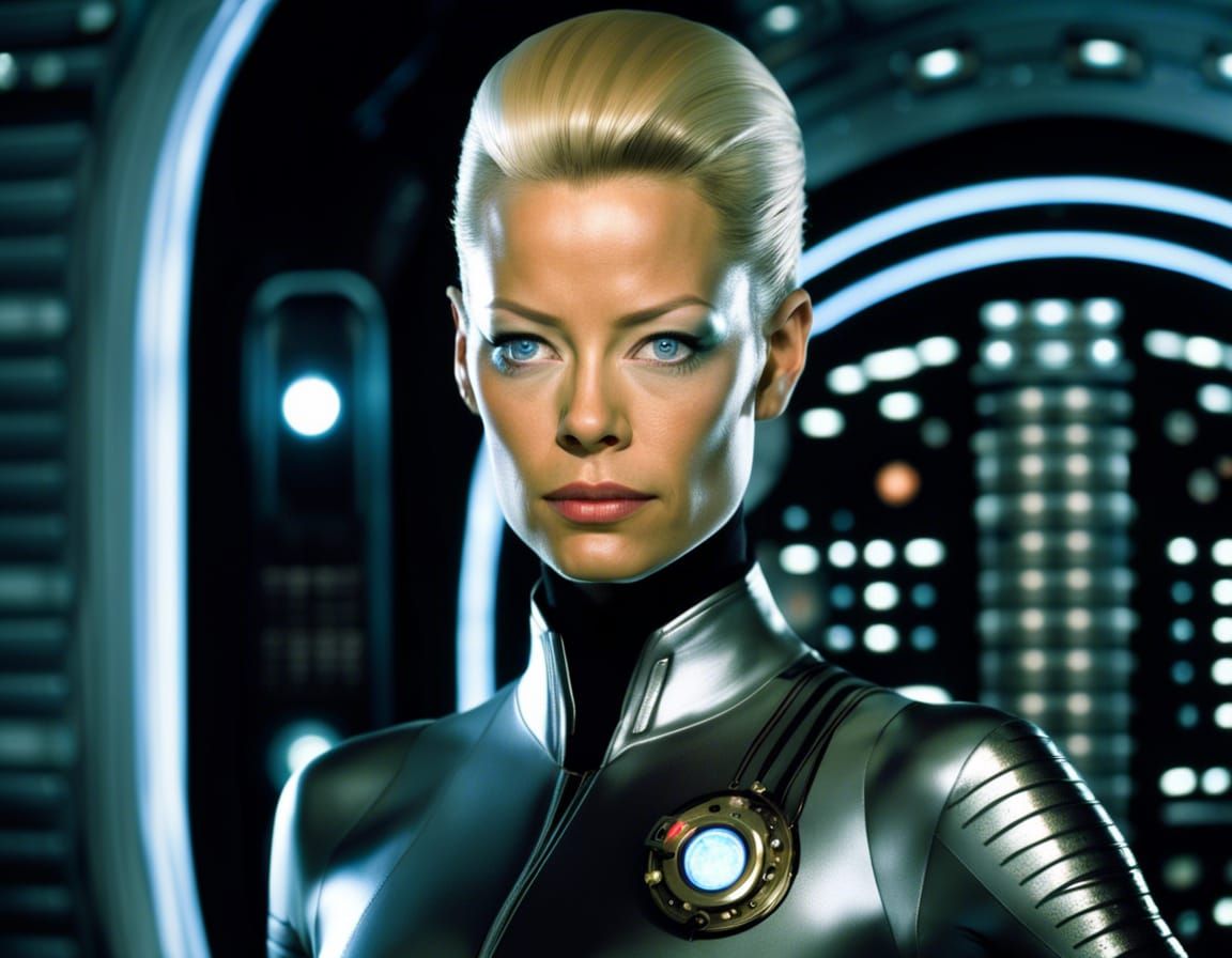 Jeri Ryan as "Seven of Nine, Tertiary Adjunct of Unimatrix Zero One ...