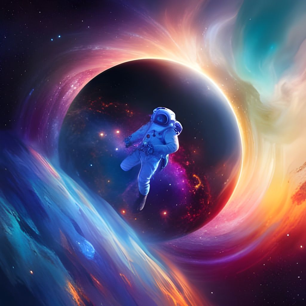 Spacewalk - AI Generated Artwork - NightCafe Creator