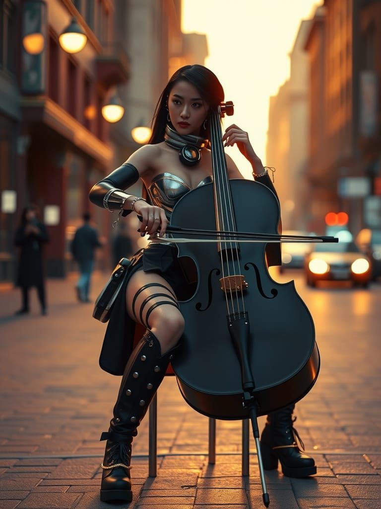 "Not your parent's Cellist" #2 - "Not your parent's Cellist"...