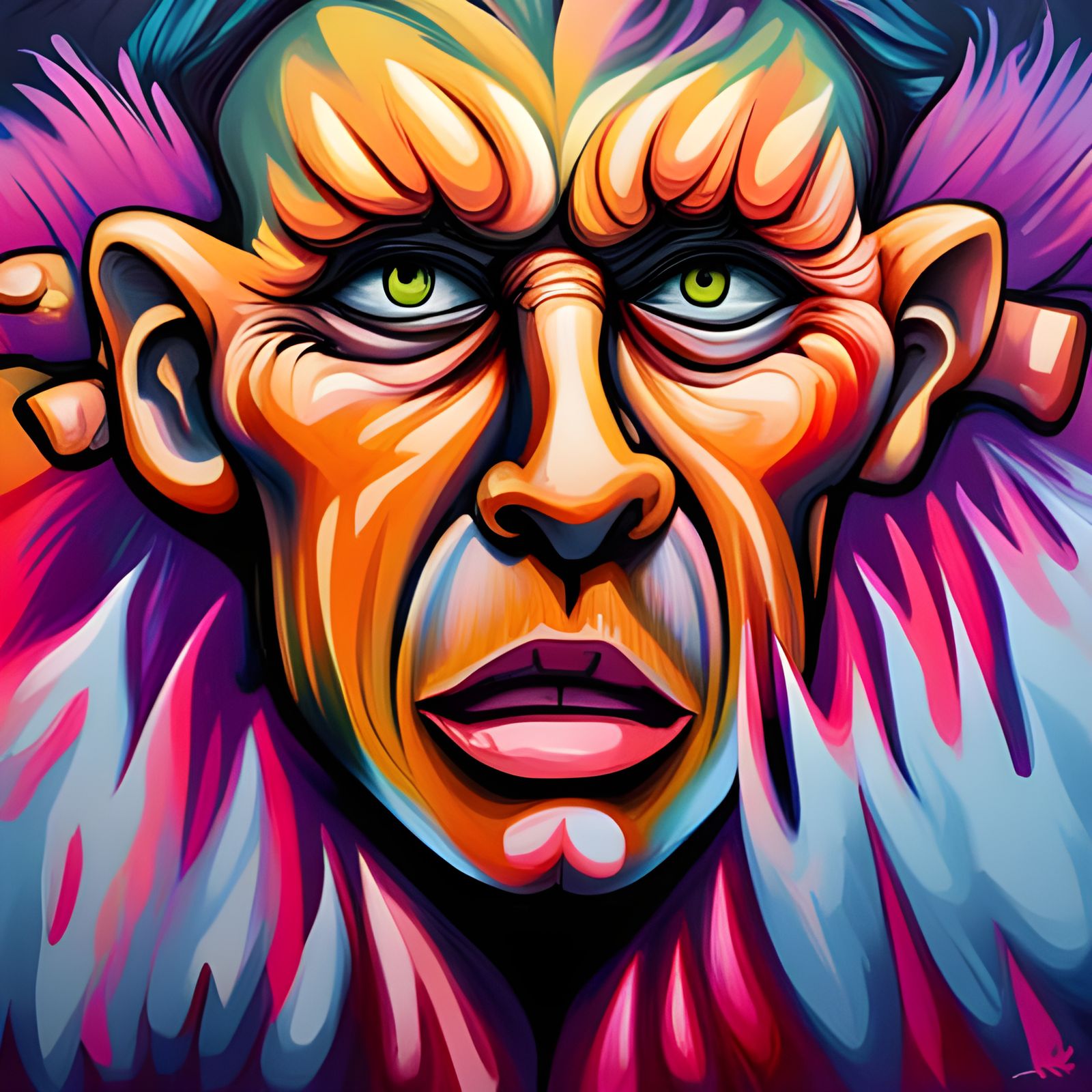 Drag Queen Voodoo - AI Generated Artwork - NightCafe Creator