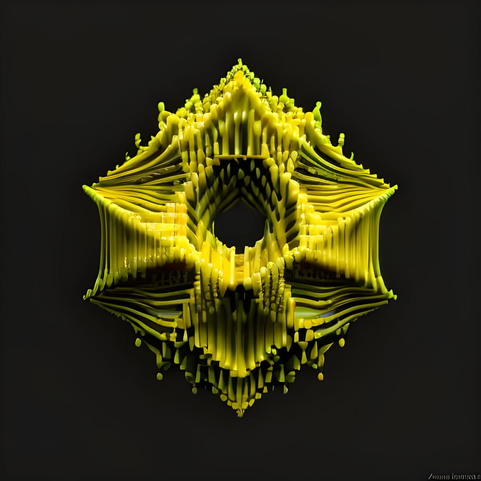 Anomalous Yellow 3 - AI Generated Artwork - NightCafe Creator