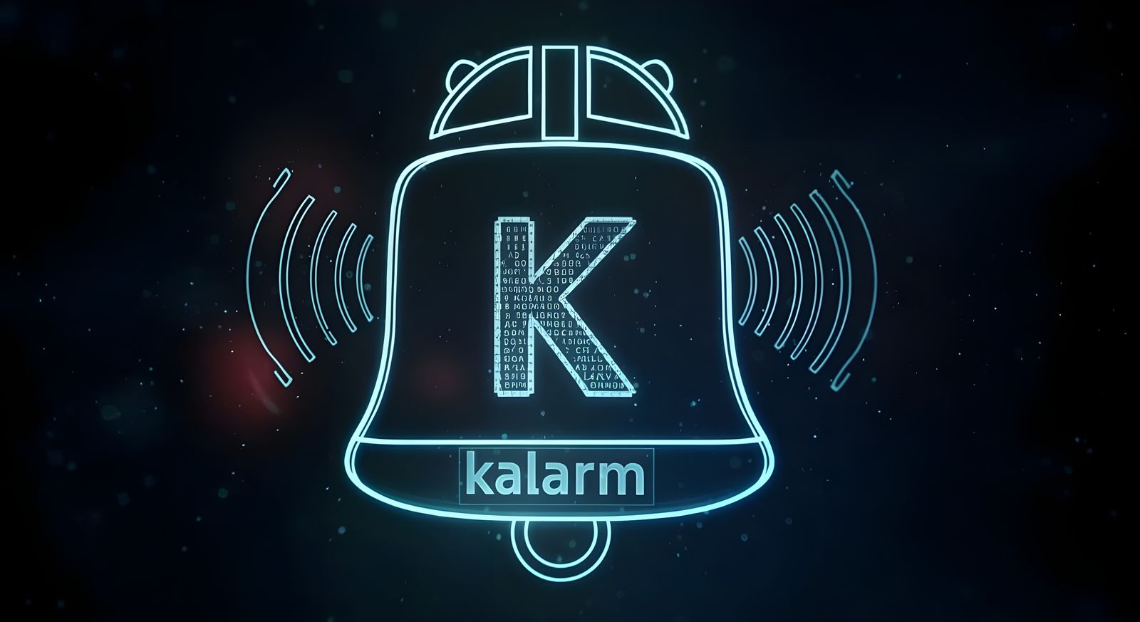 Cyberpunk Bell Sends KAlarm Messages in Neon Digit... - AI Art