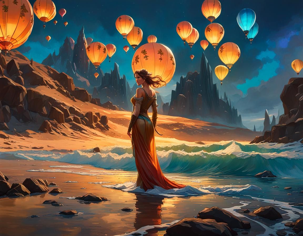 Luminaries - AI Generated Artwork - NightCafe Creator