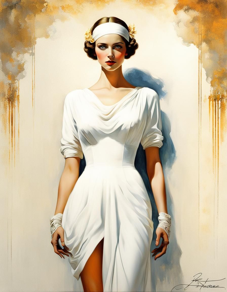 Calendar girl …… - AI Generated Artwork - NightCafe Creator