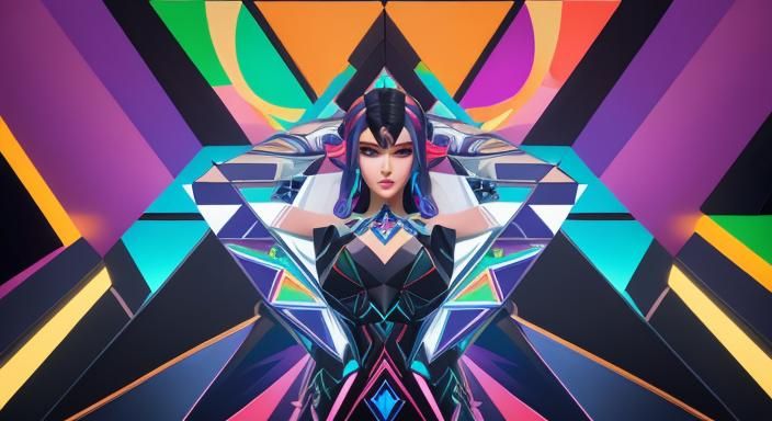 Optical Illusions - Geometrical Pattern - AI Generated Artwork ...