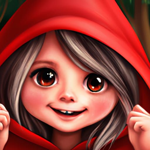 Little Red - AI Generated Artwork - NightCafe Creator