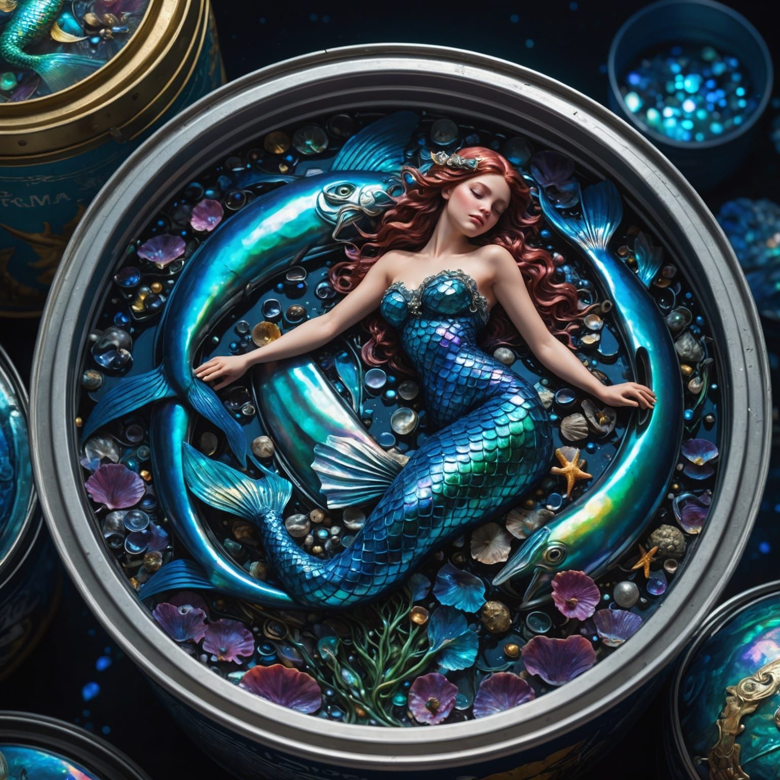 Mermaid - AI Generated Artwork - NightCafe Creator