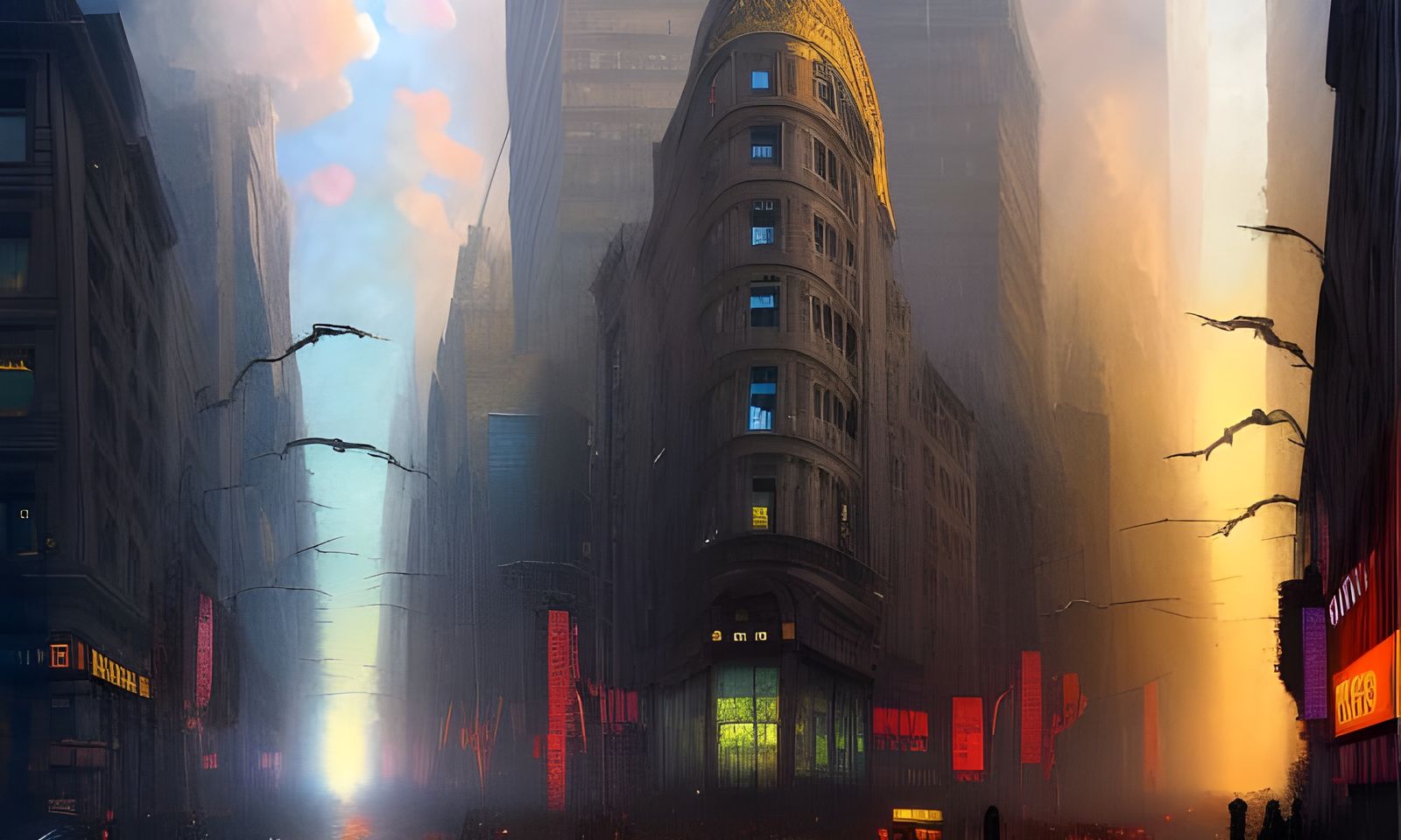 New York city - AI Generated Artwork - NightCafe Creator