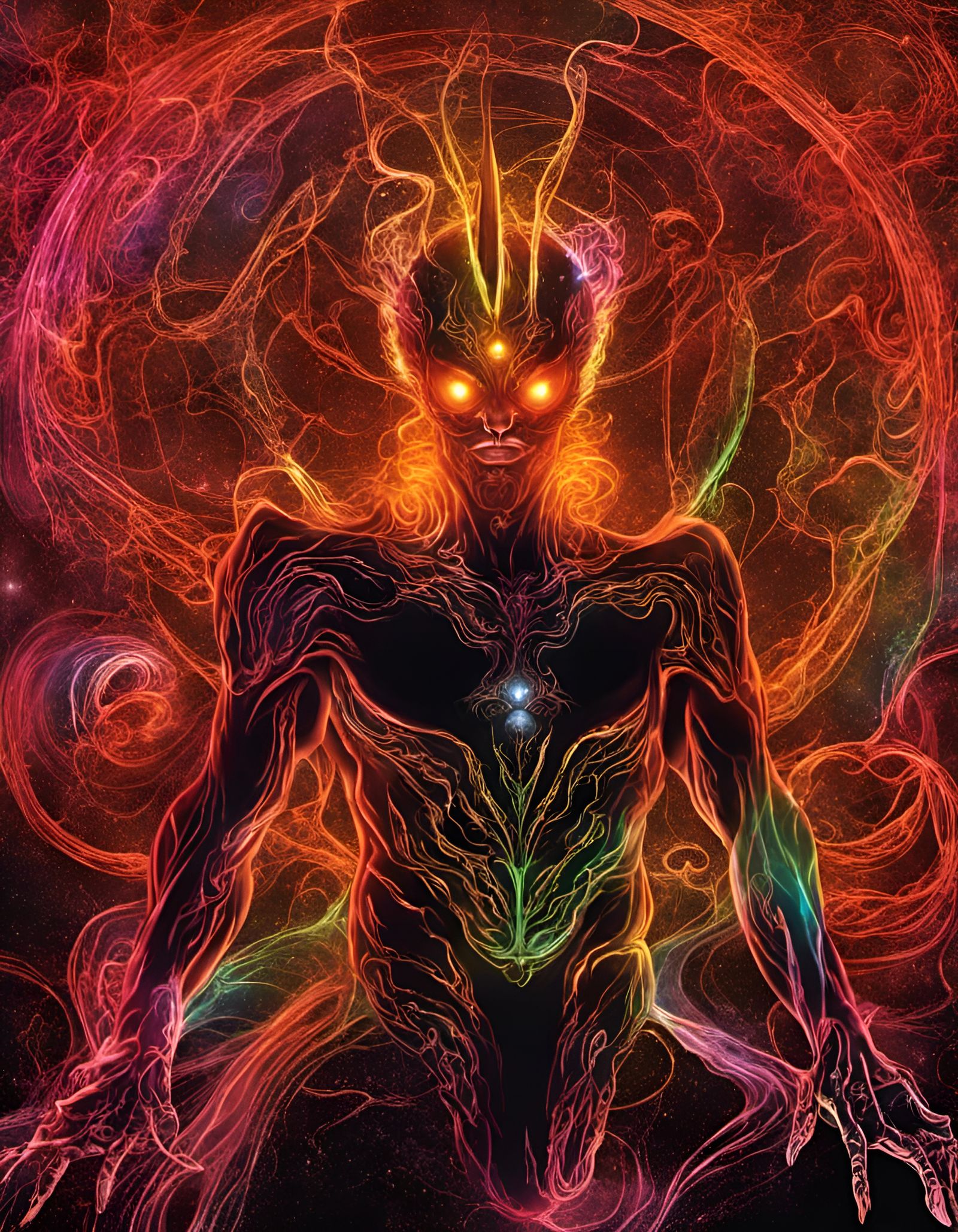 7th Gate Invader - AI Generated Artwork - NightCafe Creator