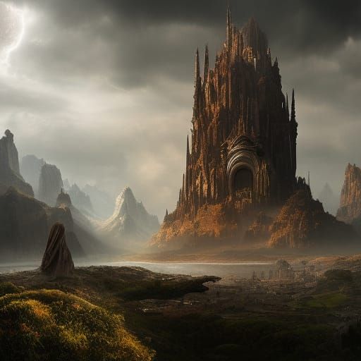 Dark castle - AI Generated Artwork - NightCafe Creator