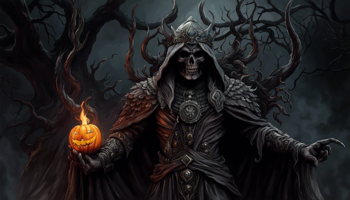 The God Of Halloween - AI Generated Artwork - NightCafe Creator