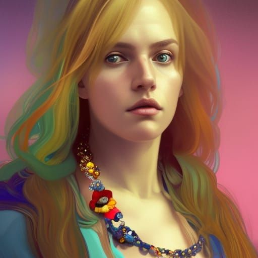 Caroline - AI Generated Artwork - NightCafe Creator