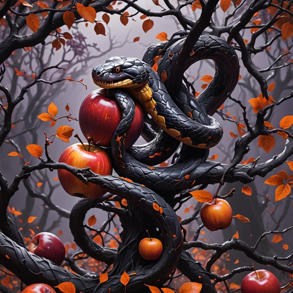 Bad snake - AI Generated Artwork - NightCafe Creator