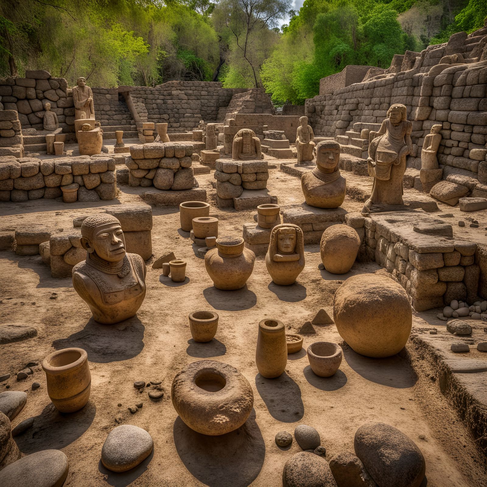 Archaeological Dig - AI Generated Artwork - NightCafe Creator