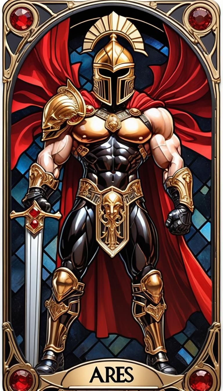 Chibi Masterpiece Ares, God of War - AI Generated Artwork - NightCafe ...