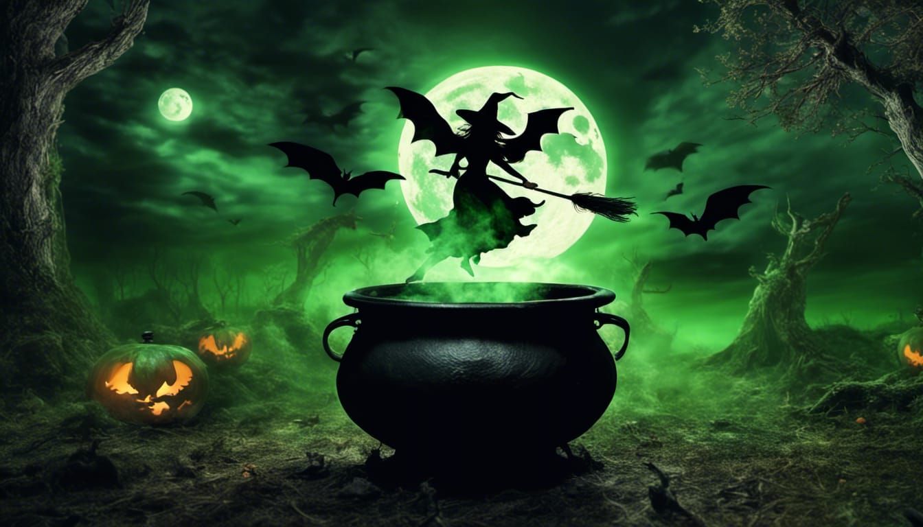 Simmering Cauldron - AI Generated Artwork - NightCafe Creator