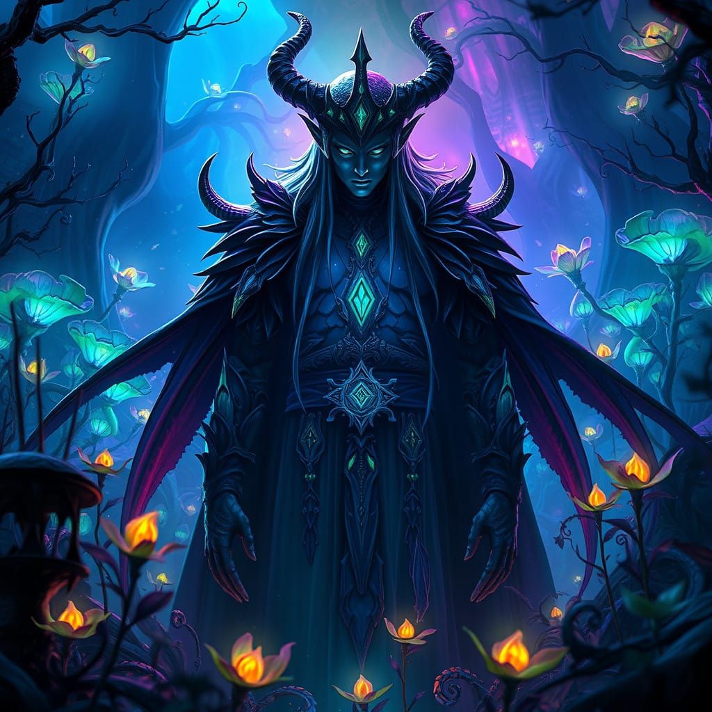 A malevolent elfish princess - Surreal Dark Elf Prince Reign...