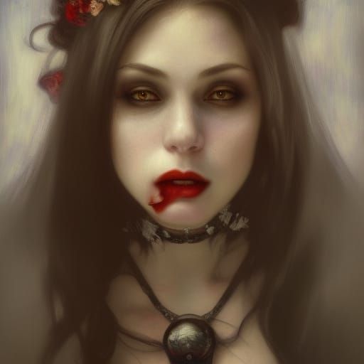 The Softest Vampire - AI Generated Artwork - NightCafe Creator