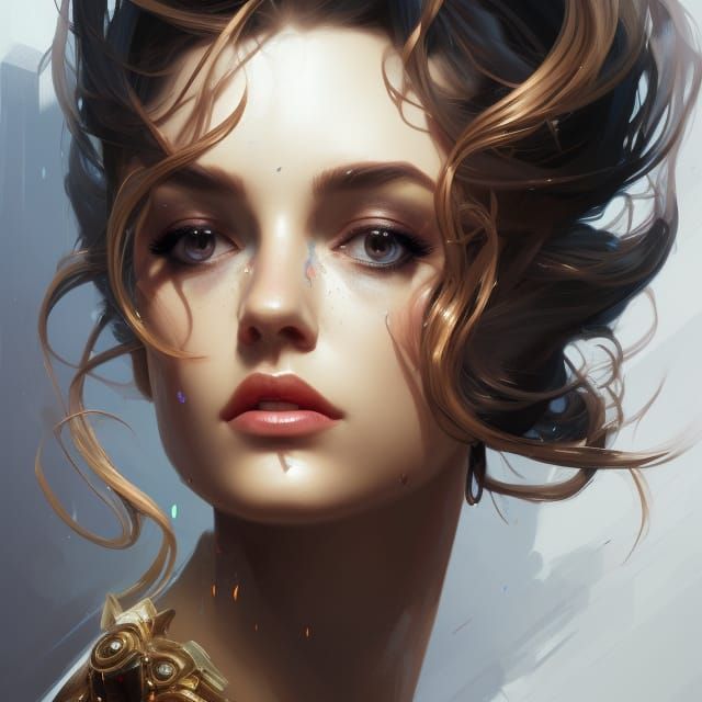 Glamour Queen - AI Generated Artwork - NightCafe Creator