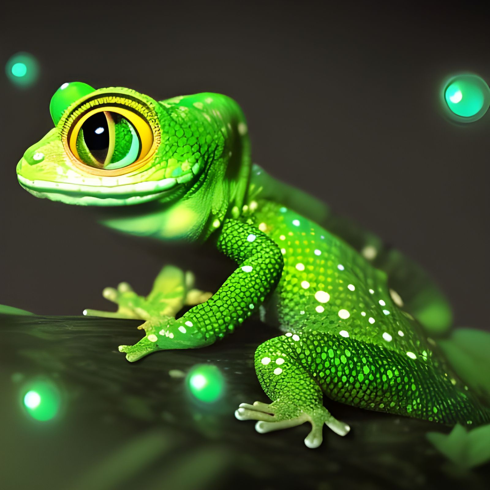 Gecko - AI Generated Artwork - NightCafe Creator